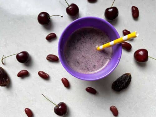 White Bean Smoothie With Tropical Flavors - The Heart Dietitian