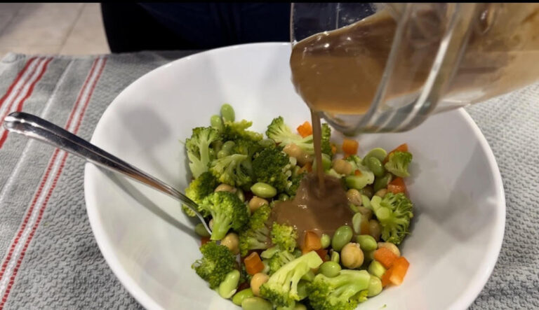 Fresh And Crunchy Edamame And Broccoli Salad Recipe - The Heart Dietitian